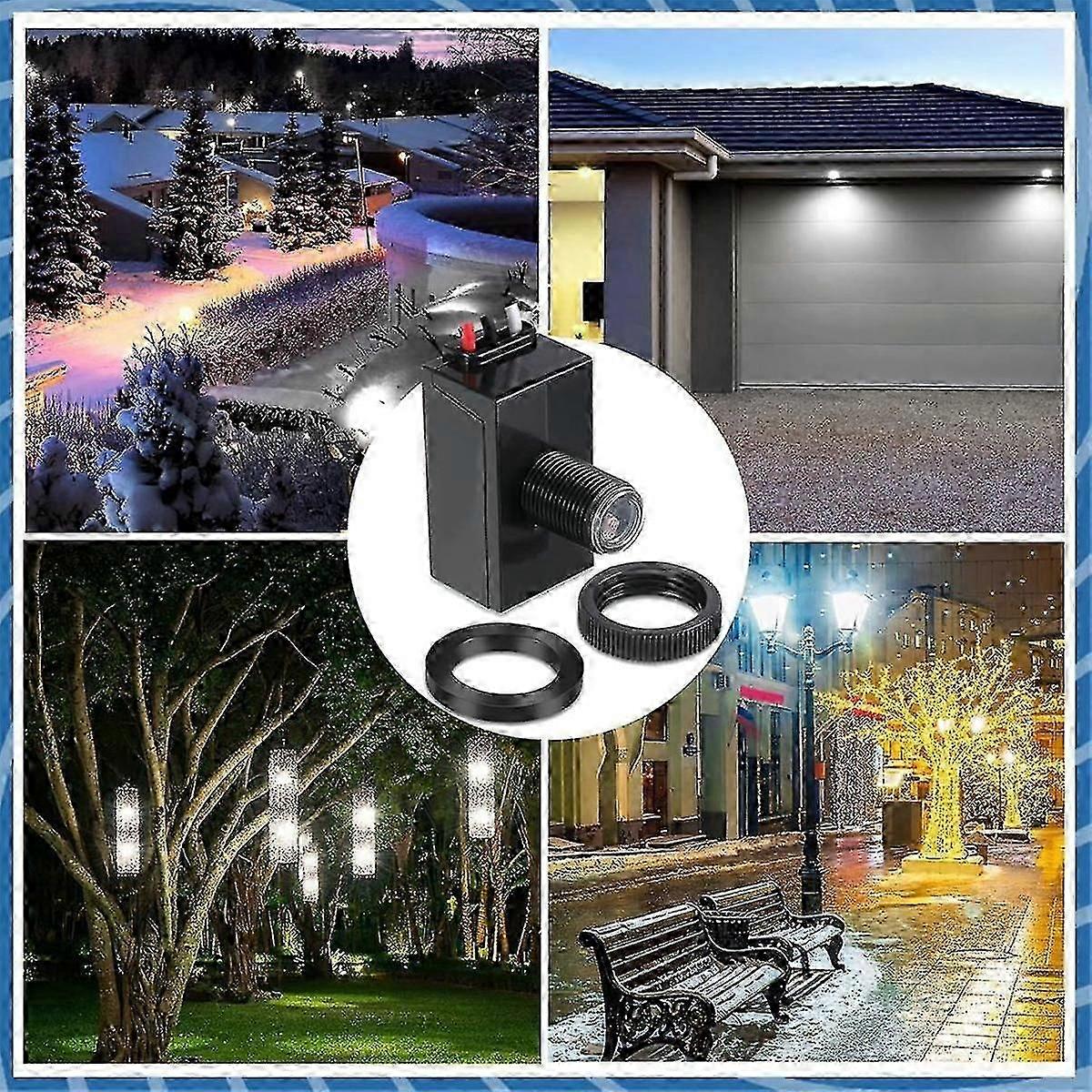 2 Pieces Dusk to Dawn Sensor for Outdoor Lighting 120-277V ...