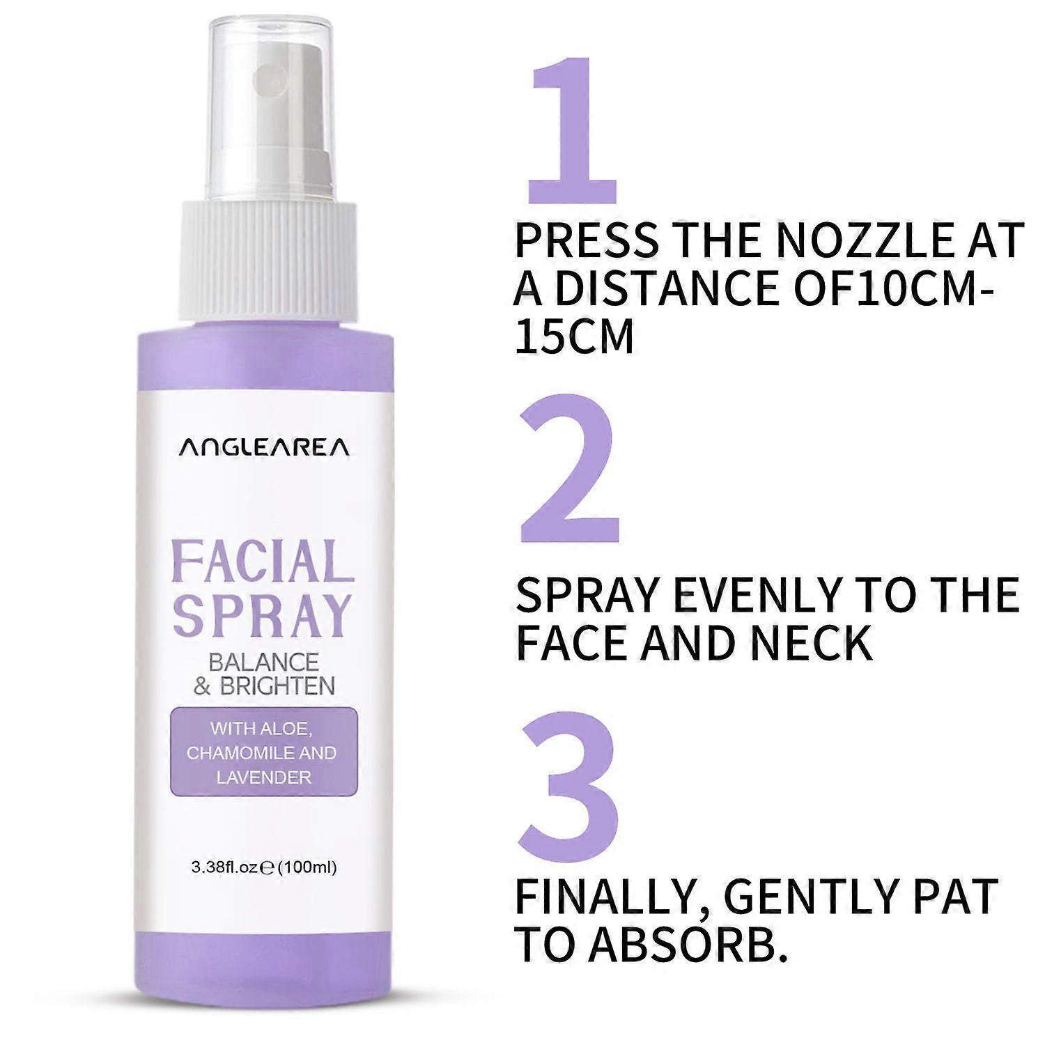 Lavender Hydrating Face Mist, Facial Spray with Lavender & Chamomile ...