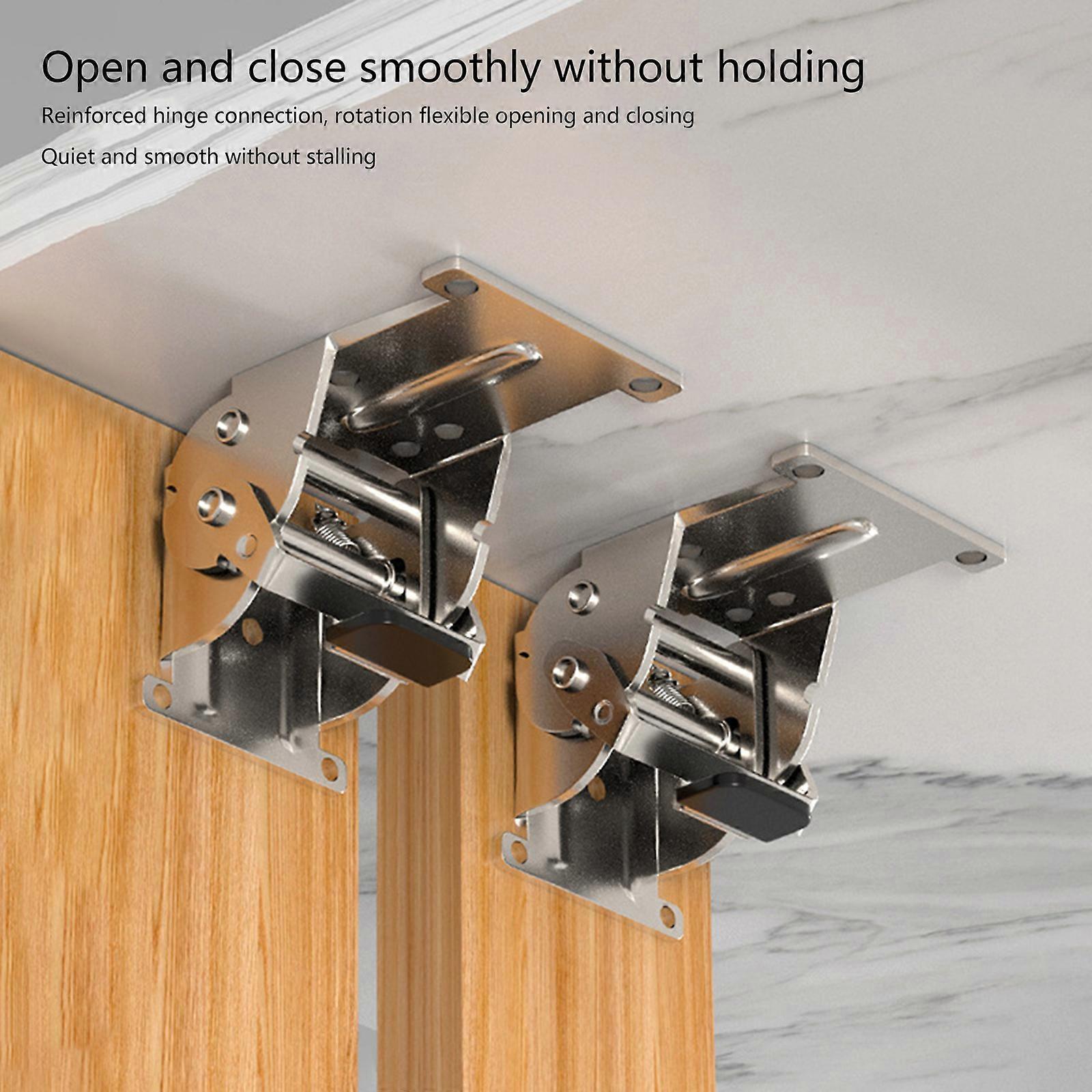Upgrades Locking Folding Hinges 180 Degree Foldable Support Shelf ...