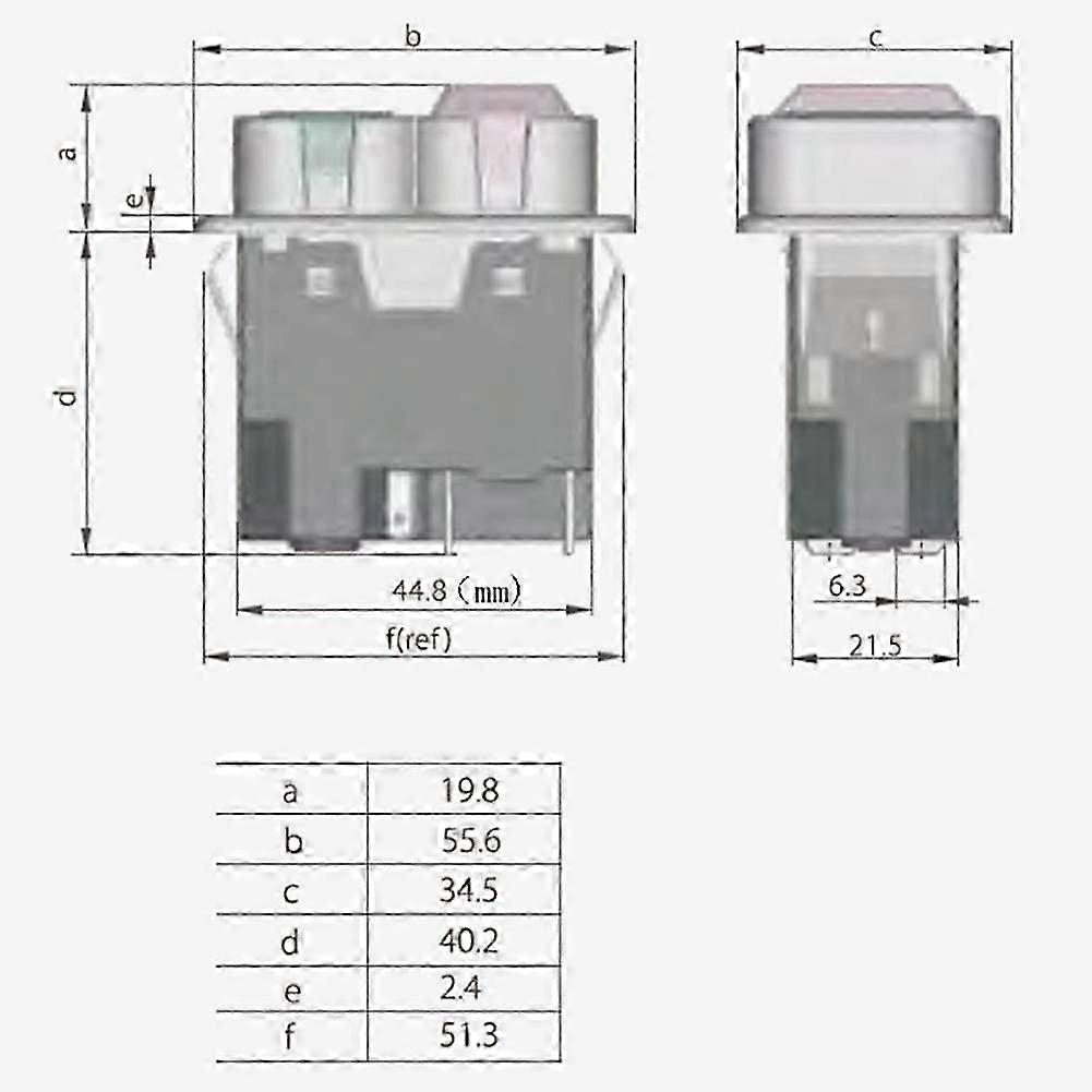 KEDU KJD17B 120V/16A 4 Pins Industrial Electromagnetic Switch ...