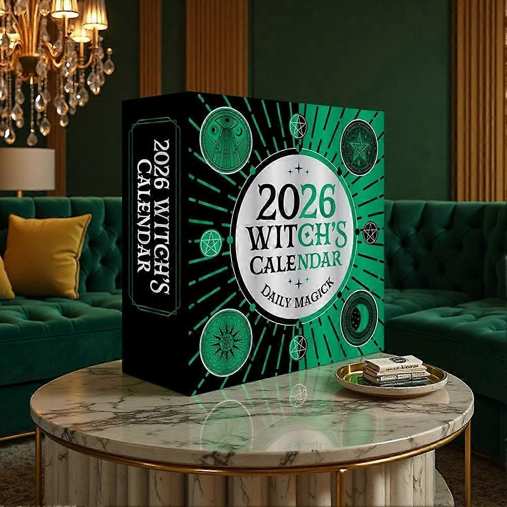2026 Witch's Calendar, Daily Magick Day-to-Day Calendar, 2026 Planners ...