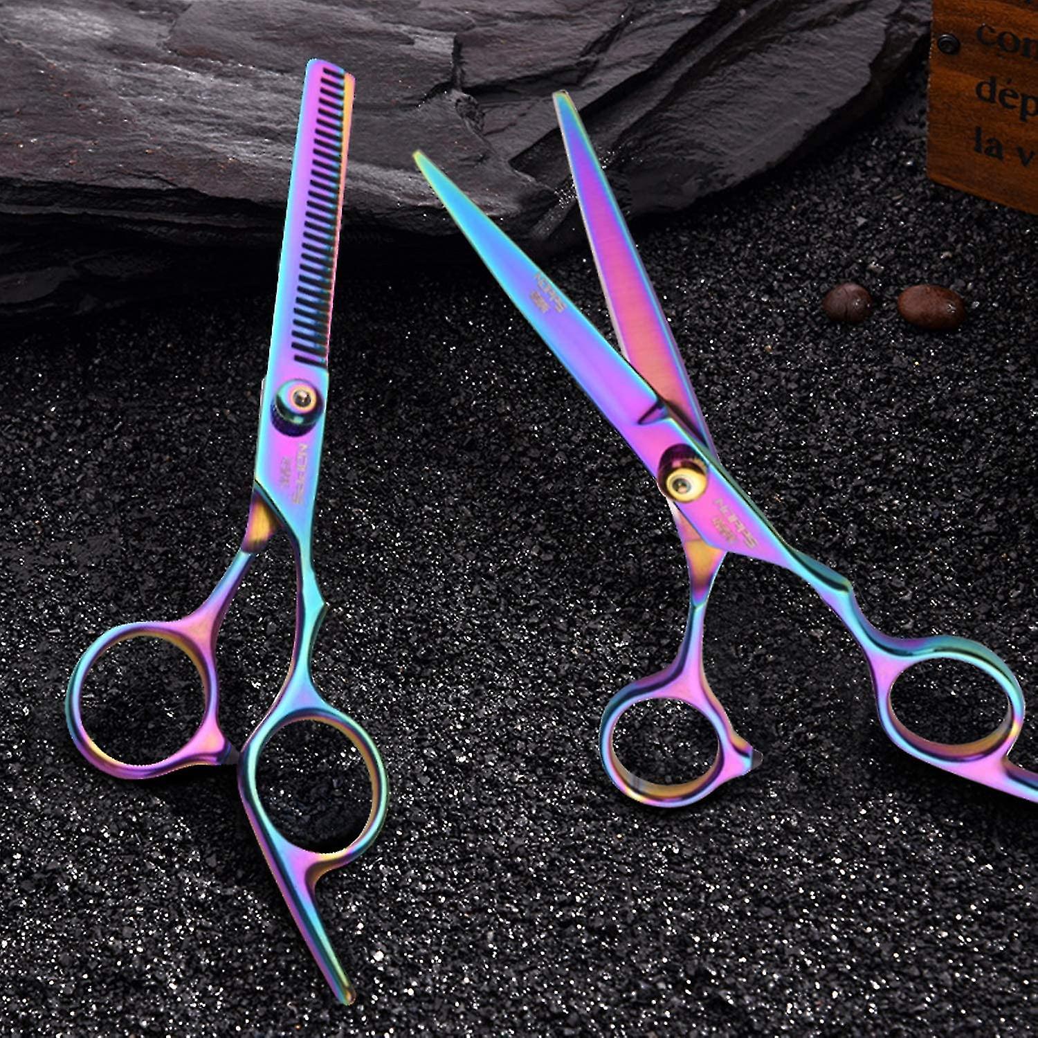 Hair Cutting Scissors Kits, 11pcs Professional Haircut Scissors Kit ...