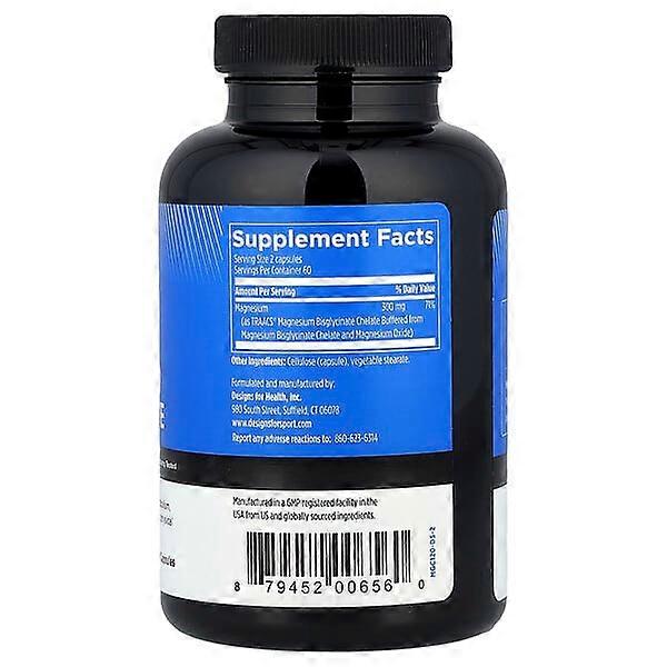 Designs For Health, Designs For Sport , Magnesium Bisglycinate, 120 ...