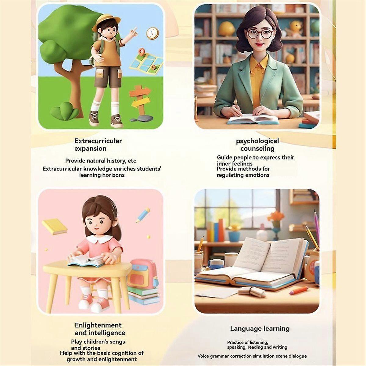 AI Chat Robot Retro Speaker Chatbot 2.0-Inch Display ESP32-S3 AI Voice ...