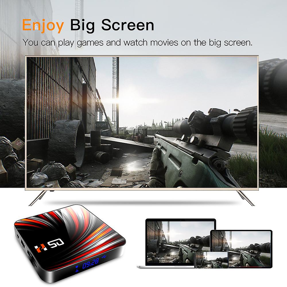 Global Version Android Tv Box 4k Ultra Hd Android Tv 10.0 Hdr 4gb 64gb ...
