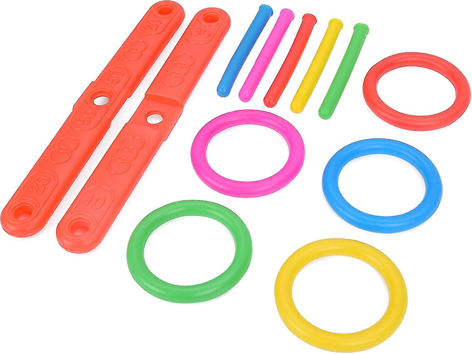 Plastic Ring Toss Game For Kids, Outdoor Games Set | Fruugo UK