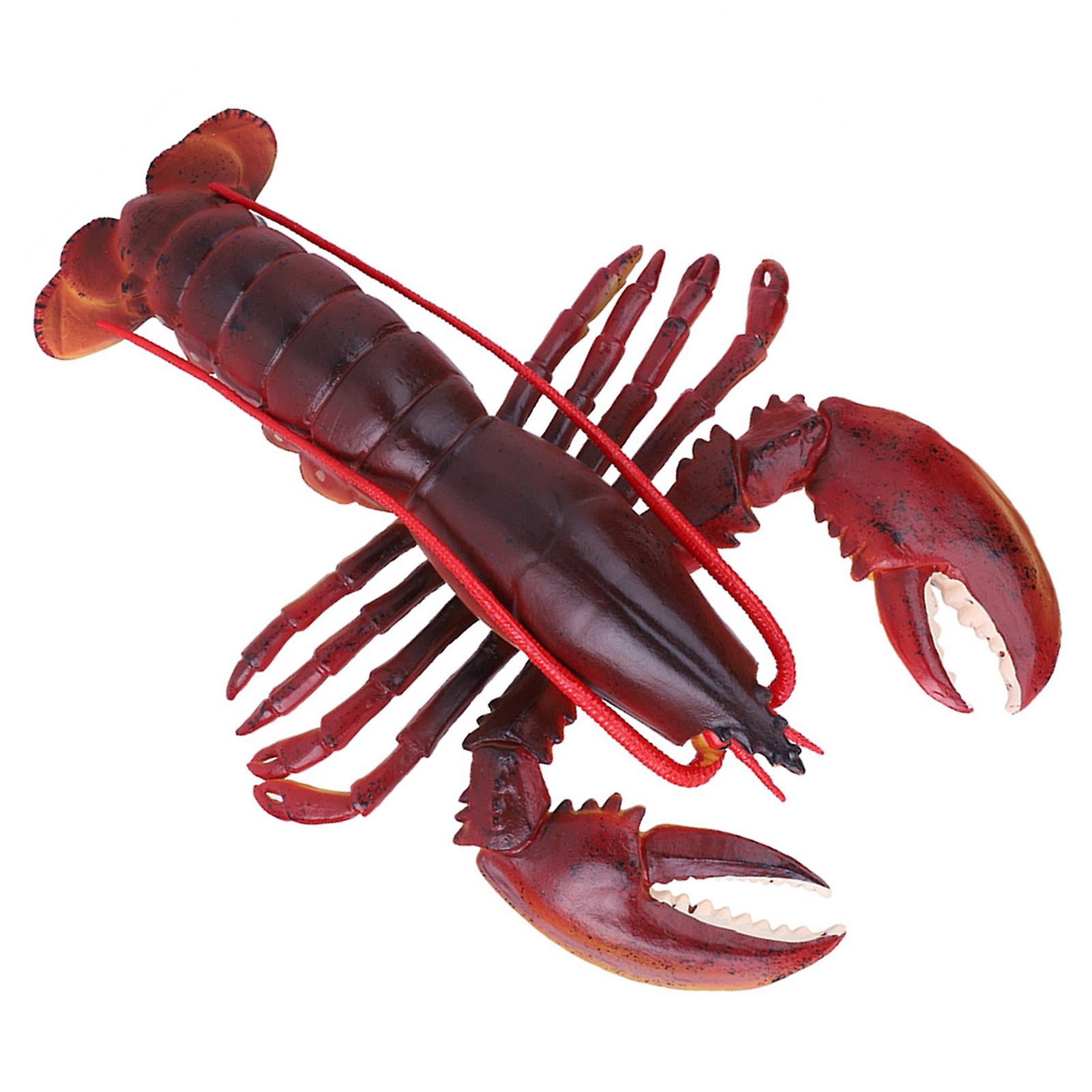 Simulation Soft Plastic Lobster Seafood Restaurant Prop Decoration Kids ...