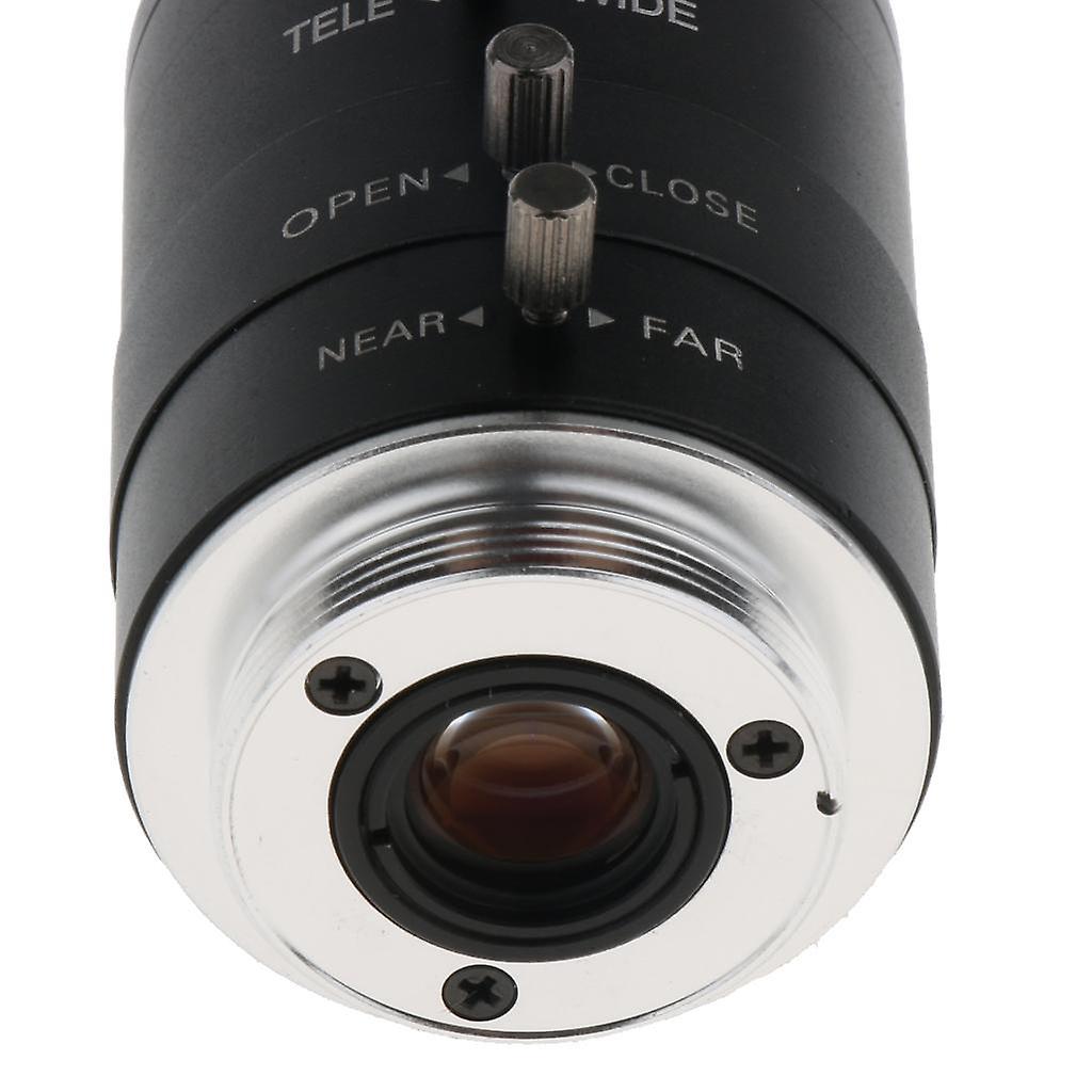 Varifocal 4-12mm 1/2" F1.6 C Mount Manual IRIS Lens for CCTV Security ...