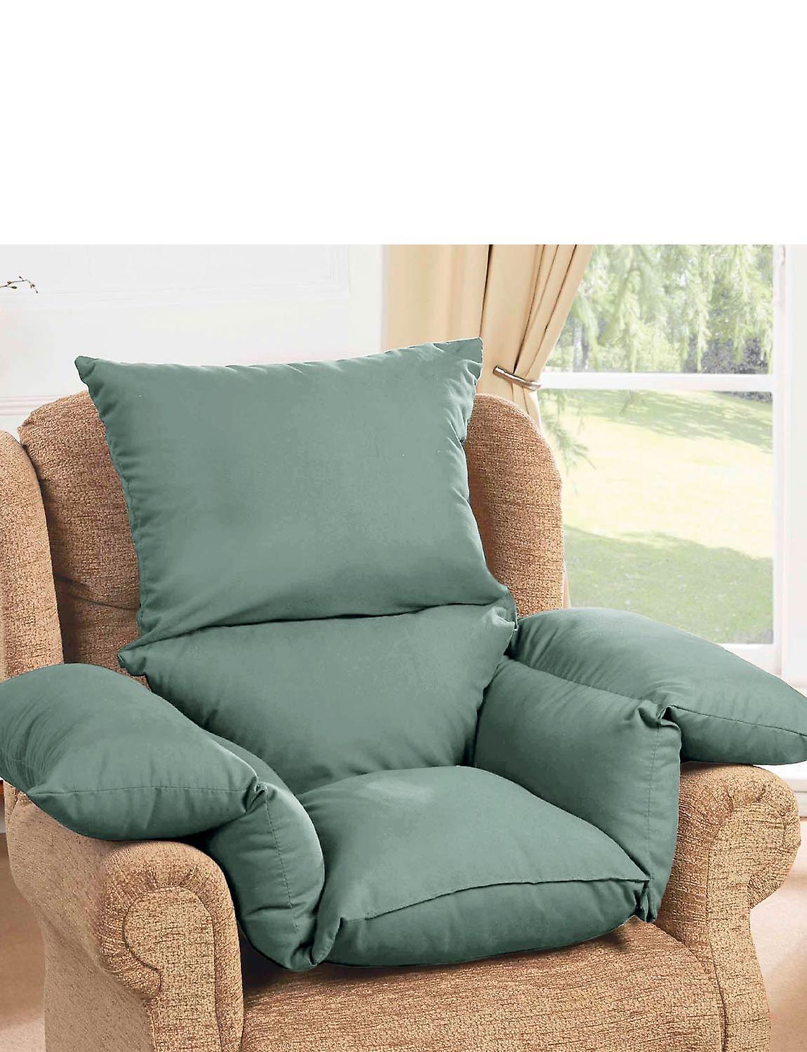 Chums | Quality | Deeply Padded Comfort Cushion Soft Faux Suede Cover ...