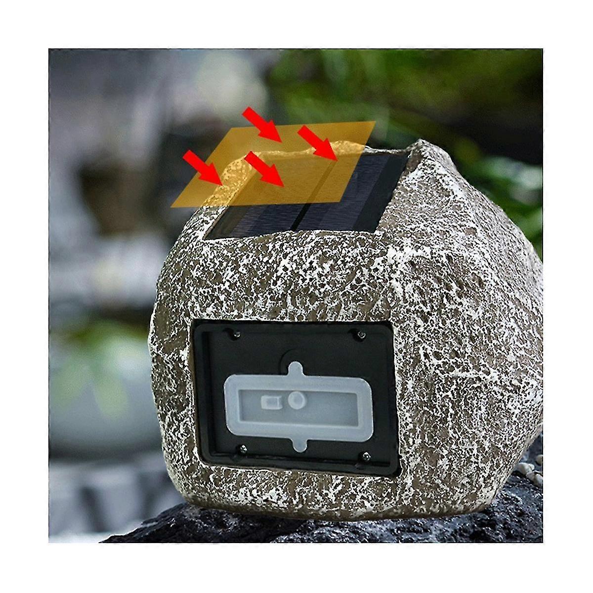 Solar Wireless Bluetooth Speaker-garden Sound Waterproof Remote Control ...