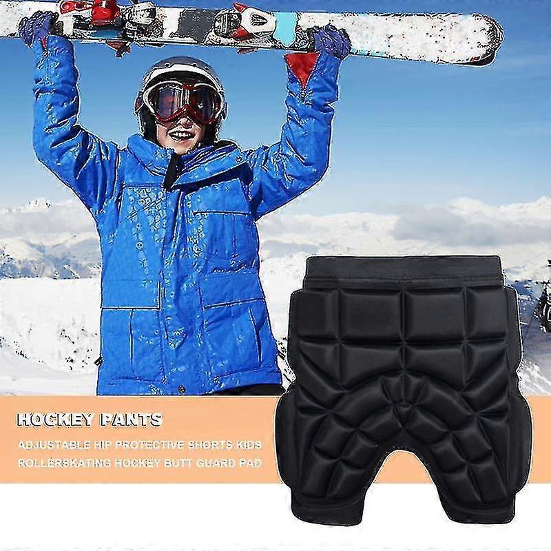 Kids Hip Protection Shorts Skate Hockey Roller Skating Hip Pad Kids 3d ...