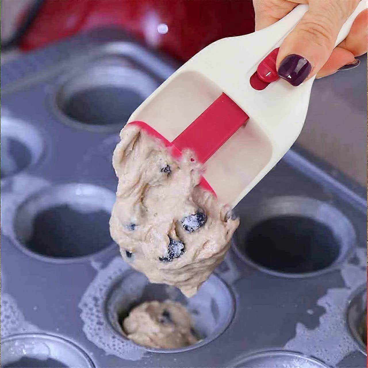 Cake Batter Distribution Scoop, Kitchen flour paste Dispenser scoop DIY ...