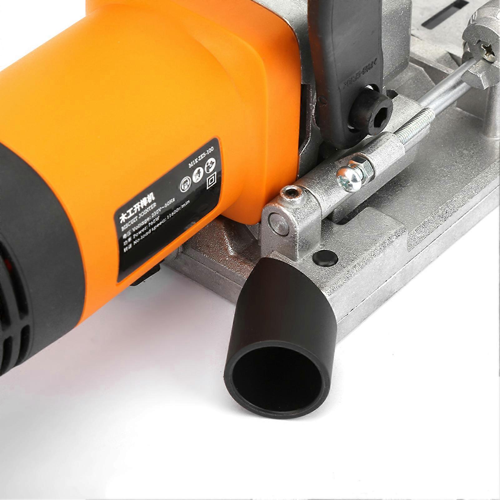 760W Electric Wood Biscuit Joiner Woodworking Tenoning Machine Groover ...