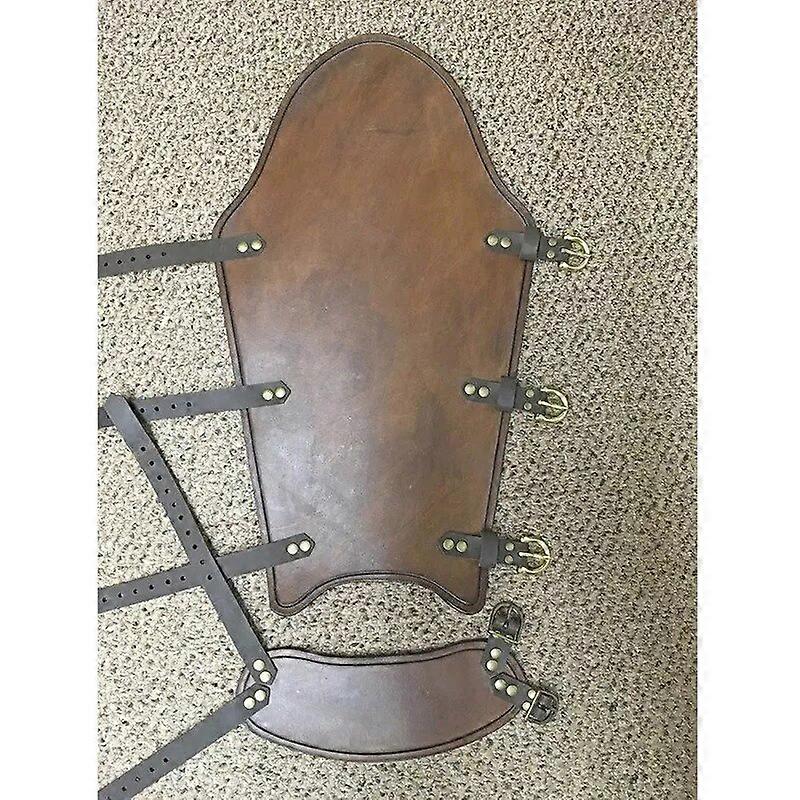 Medieval Steampunk Leather Leg Gaiter Vintage Shoe Spats Boot Covers ...