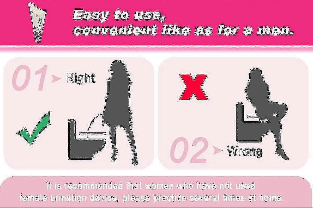 50 Pcs Female Urination Device, Pee Funnel For Women Portable Female ...