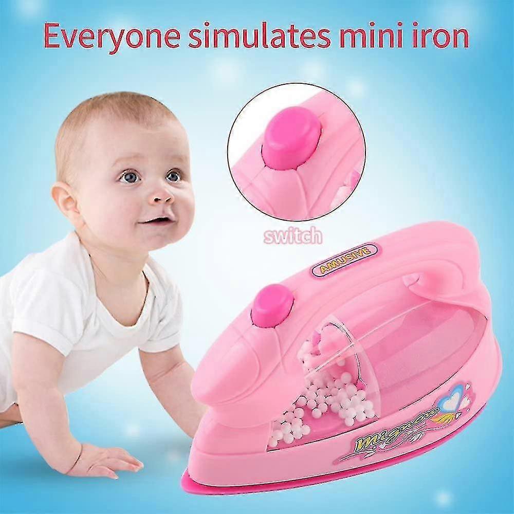 Mini Iron Toys Girls Pretend To Play With Hold Appliances Toys | Fruugo UK