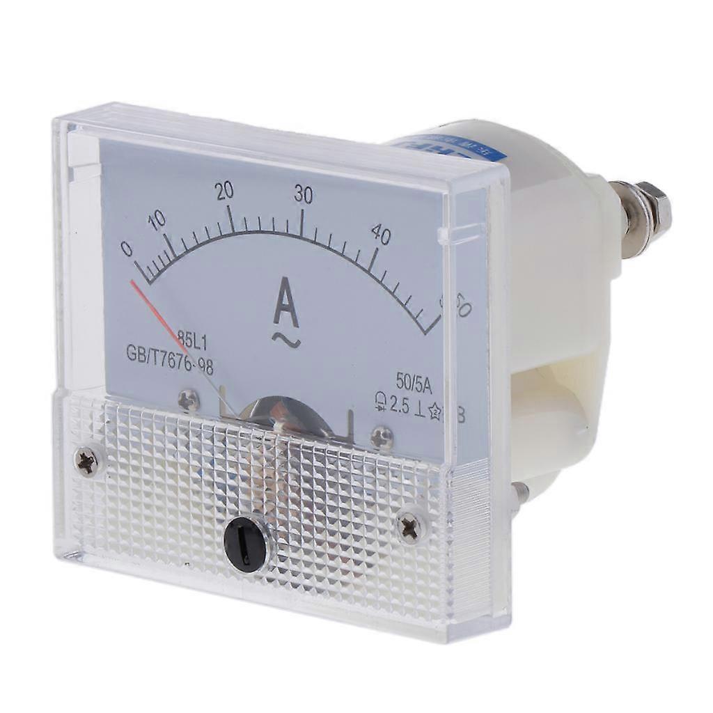 AC 85L1 Analog Panel Current Ampere Ammeter Gauge Ampere Meter 0-50A | Fruugo SE