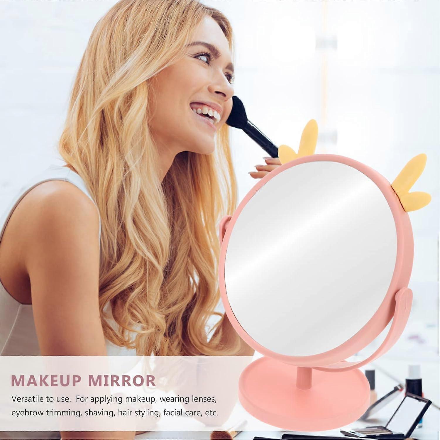 Desktop vanity mirror card, mirror female portable dormitory students ...