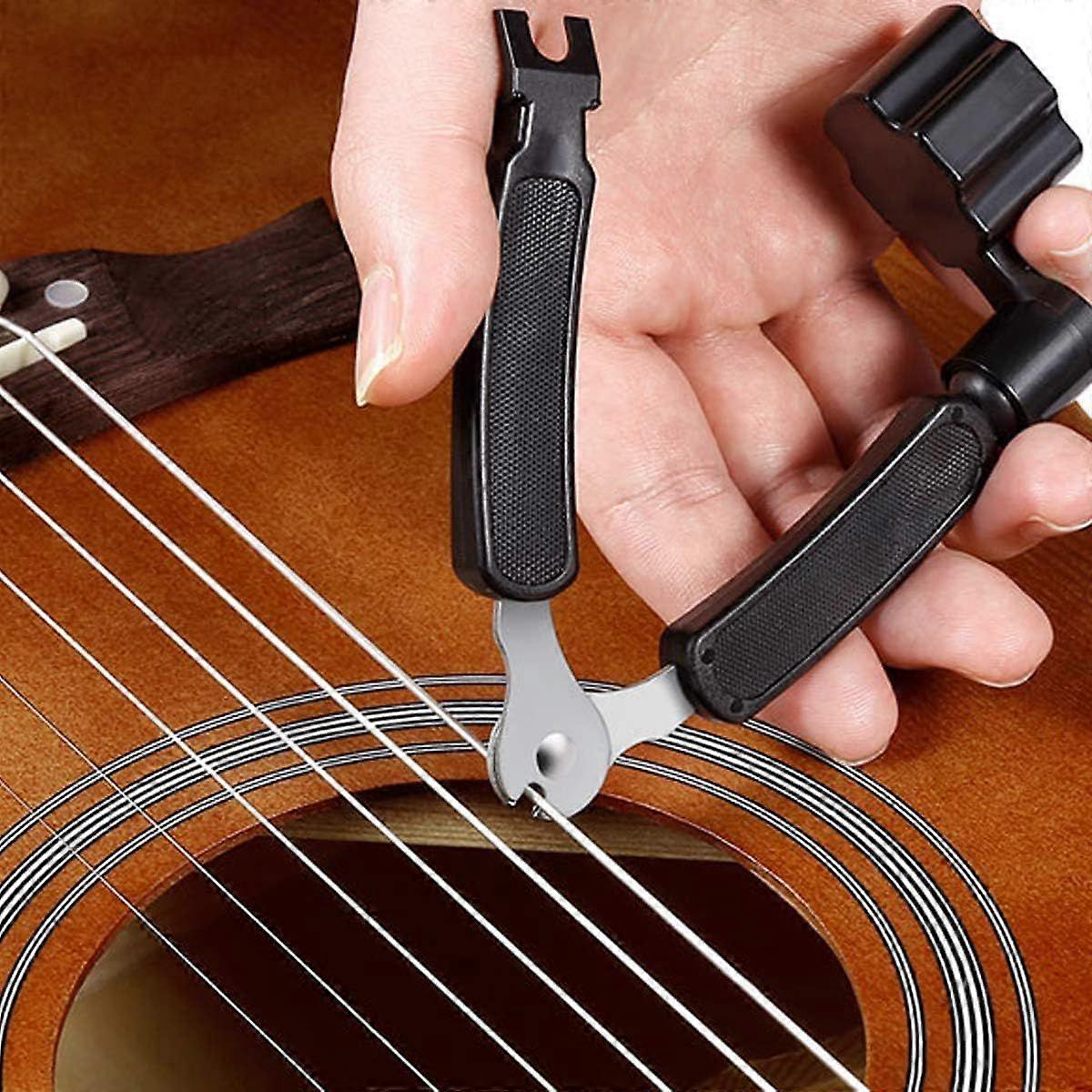 Guitar String Winder, 2pcs 3 in 1 Guitar String Winder Cutter and ...