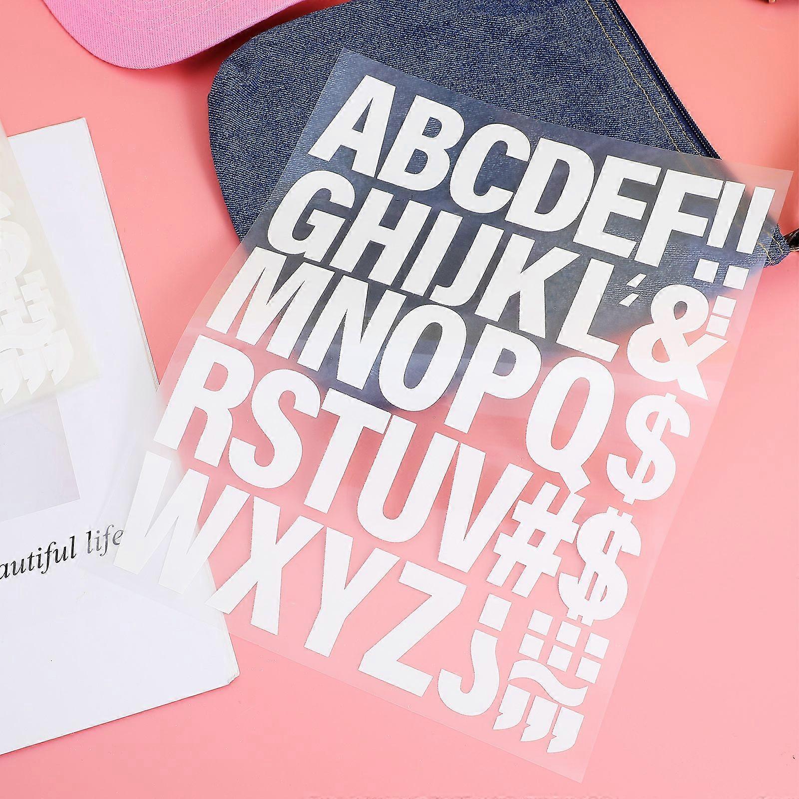 10 Sheets Iron On Letters Iron On Patches Letters Iron On Letters For ...