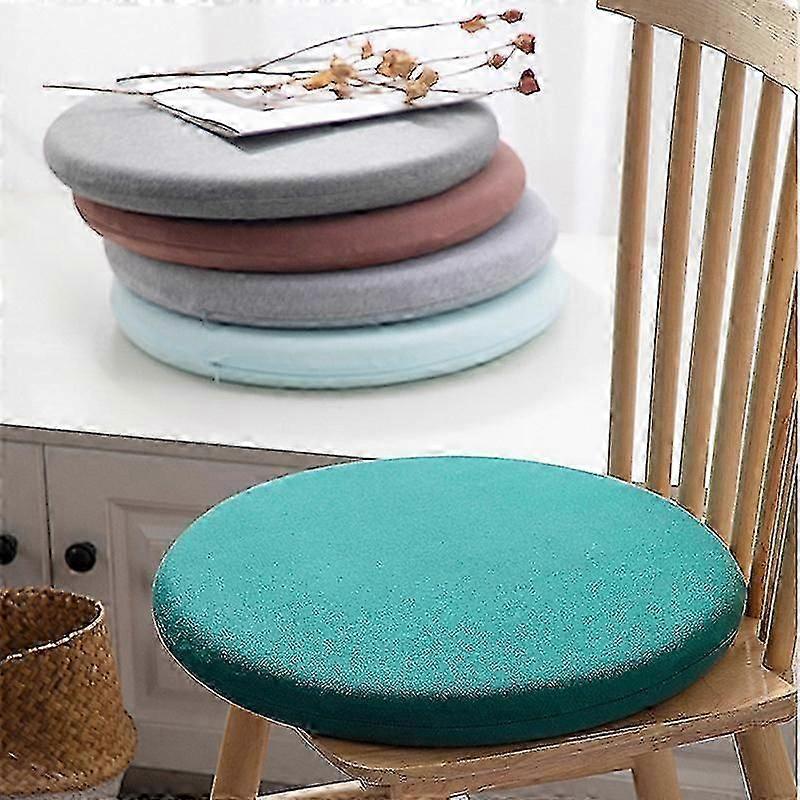 Round Memory Foam Cushion Breathable Padded Stool Cover Washable Mat ...