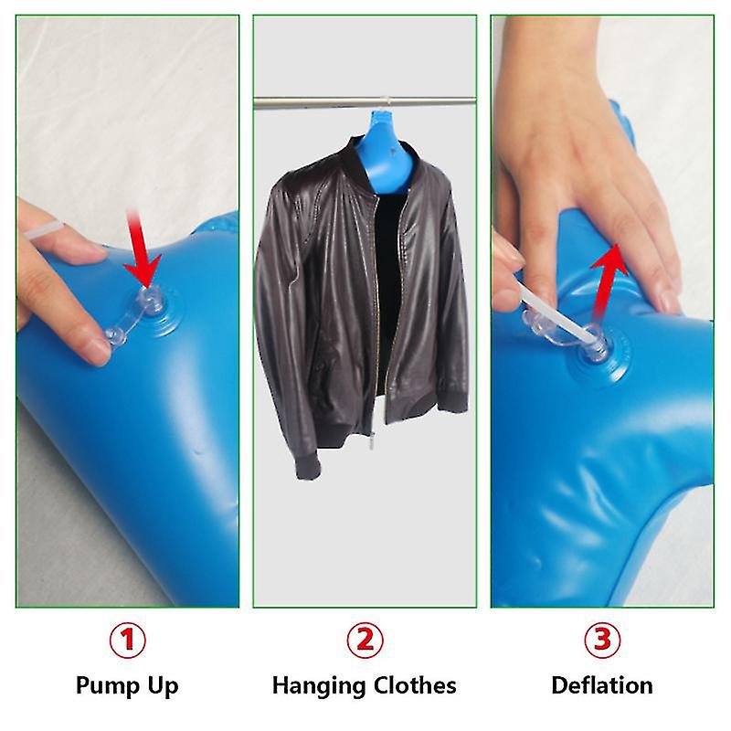 5 Pack Inflatable Clothes Hanger Foldable Travel Portable | Fruugo UK