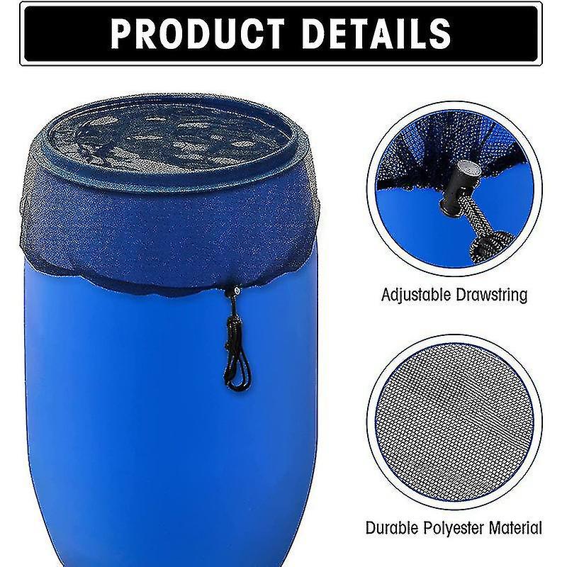 Home Repair-3 Pack Mesh Cover Netting Rain Barrels Water Collection ...