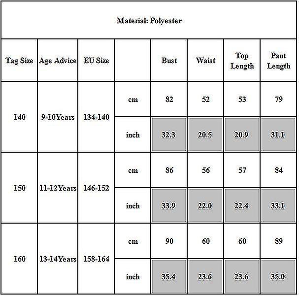 Kids Teens Moriah Elizabeth Outfit Tops+pants Tracksuit Set Activewear ...