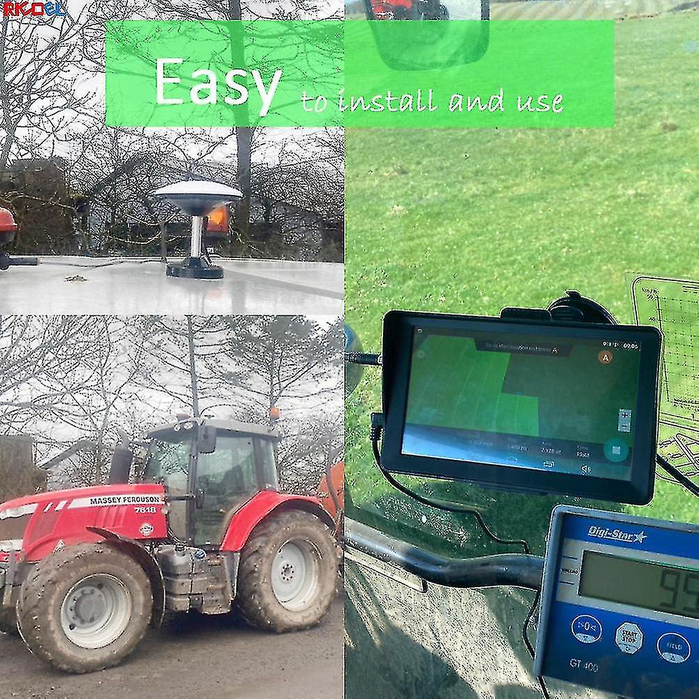 7 Inch Agricultural Navigator High Precision Tractor Gps Navigation ...