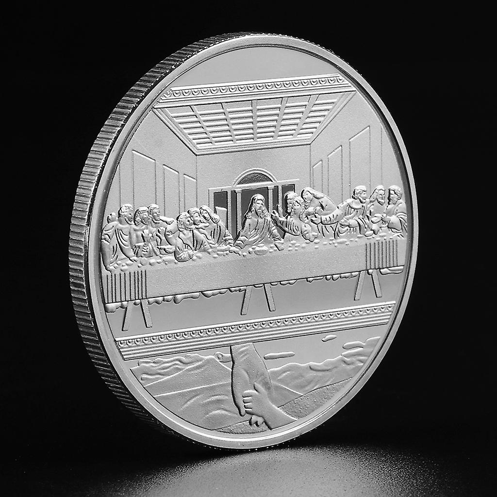 Jesus Commemorative Coins Collection Christ Religion Souvenir Challenge ...