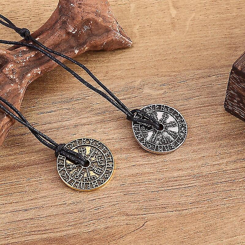 Fashion Retro World Tree Slavic Rune Pattern High Quality Metal Large ...