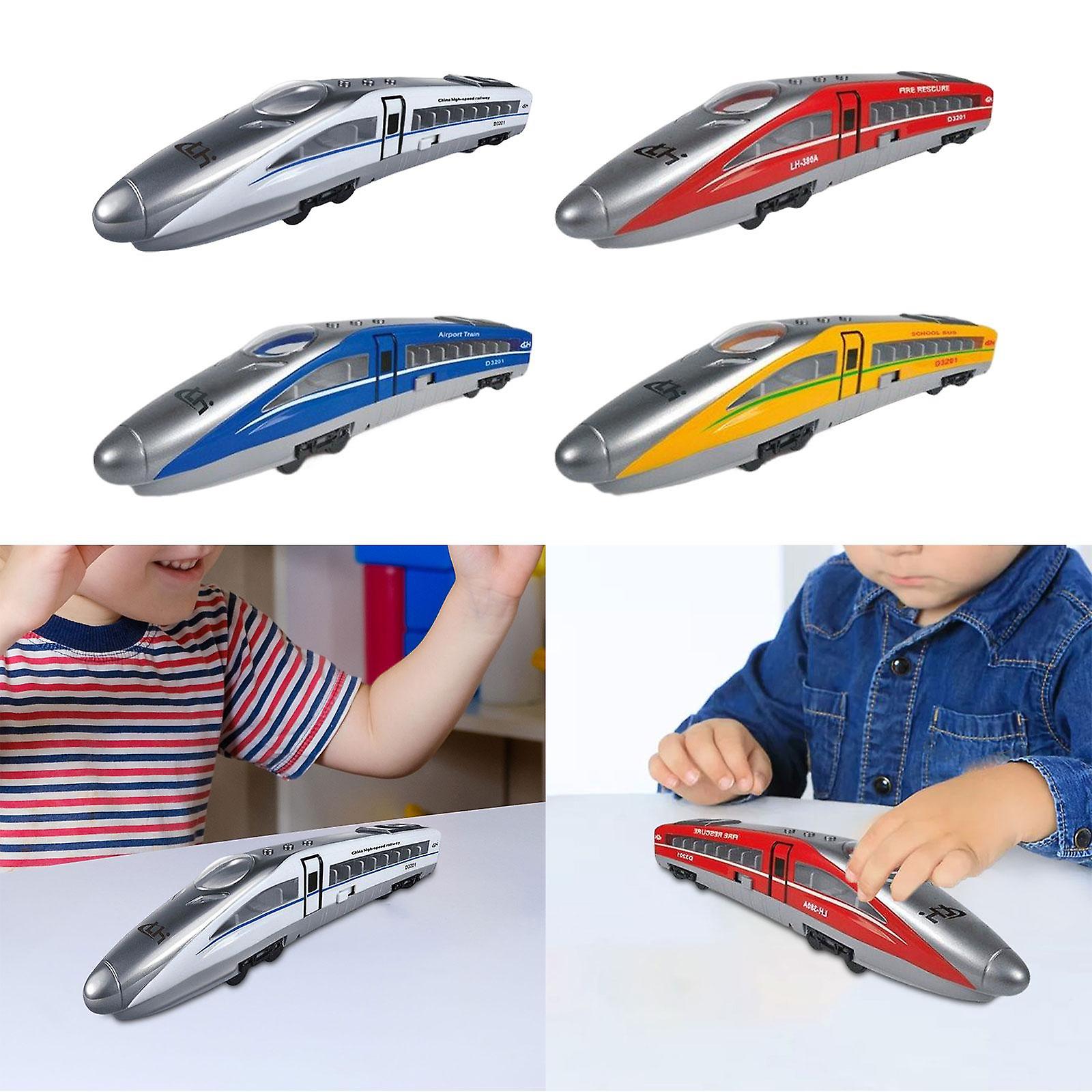 High Speed Train Toy Pretend Play Locomotive Engine for Kids Gifts ...