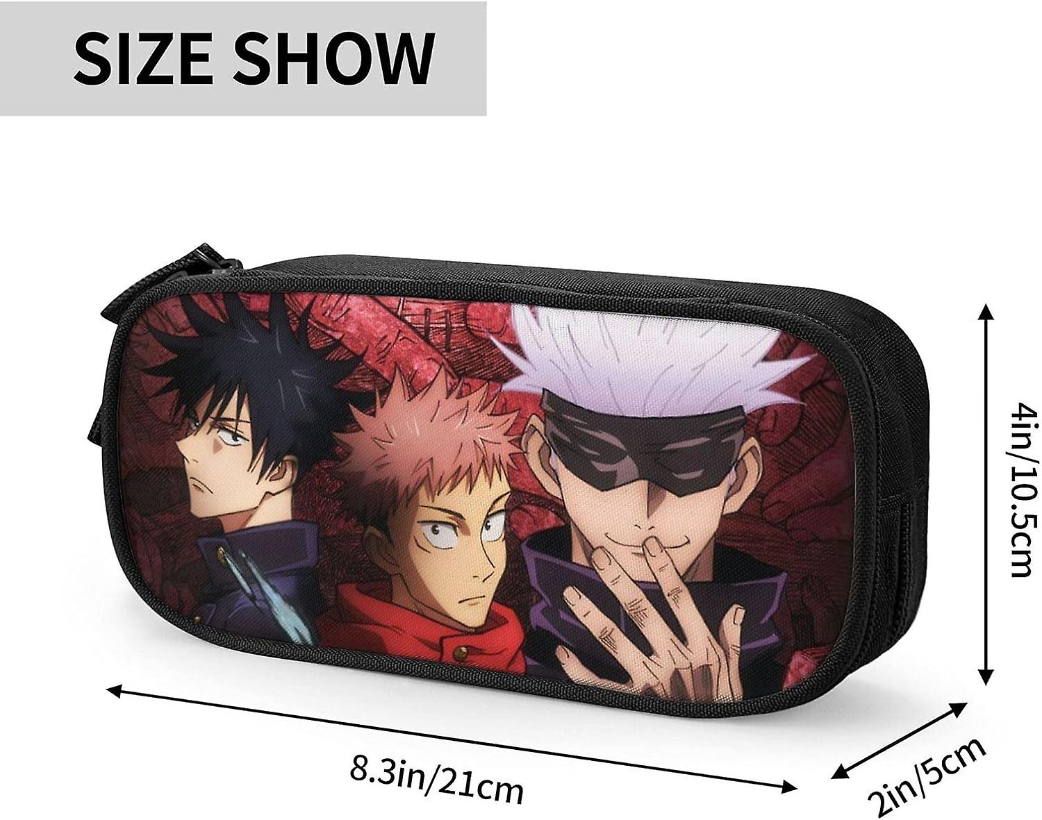 Younini Jujutsu Kaisen Gojo Satoru Pen Case Pencil Bag Pouch Box ...