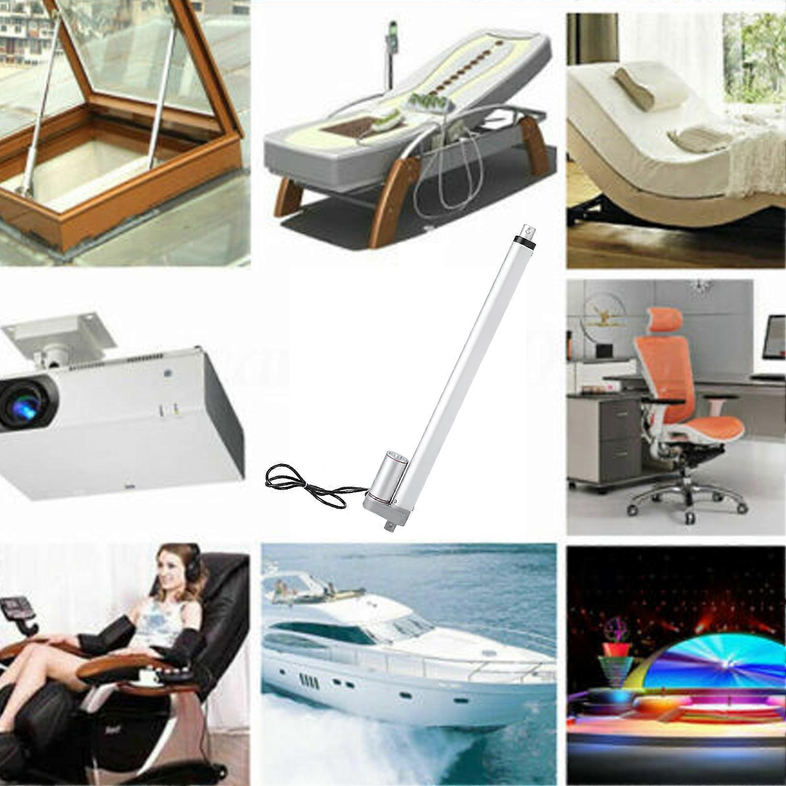 Linear Actuator Electric Putter Motor Induatrial Tools Stroke 400mm DC ...