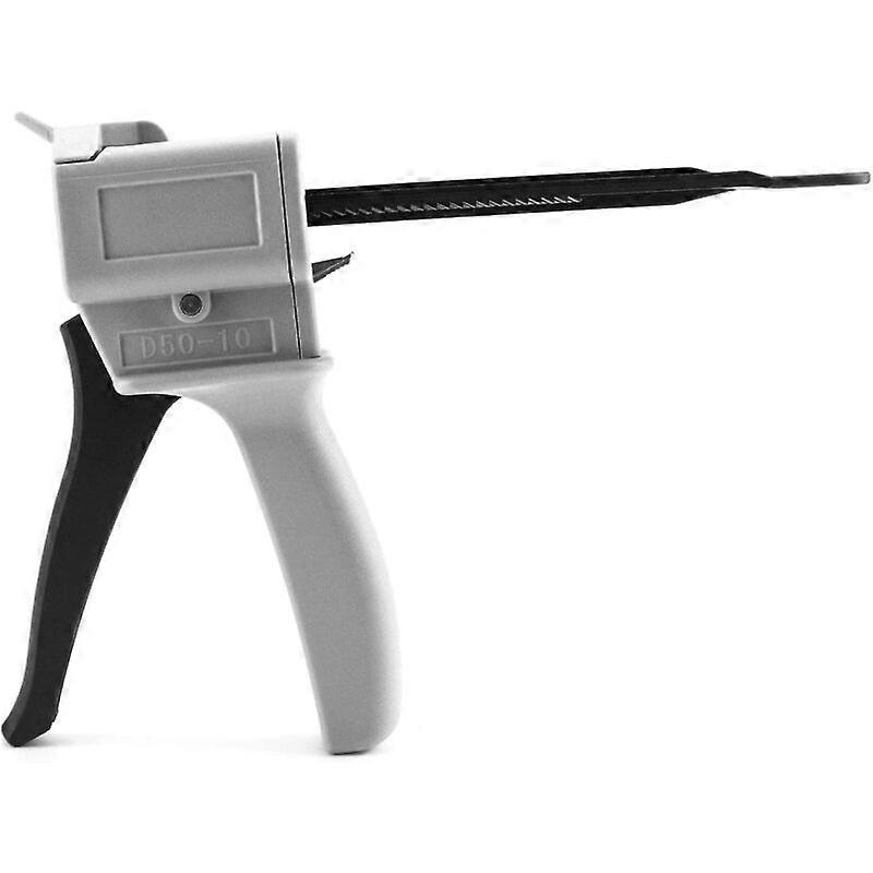 50ml Epoxy Dispensing Gun, Mixing Dispenser Gun for Glue Mixing, 10:1 ...