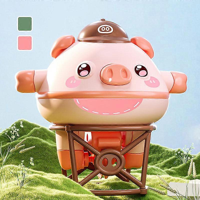 Happy And Cute Pig Electric Toy For Kids Balanced Car Walking Steel ...