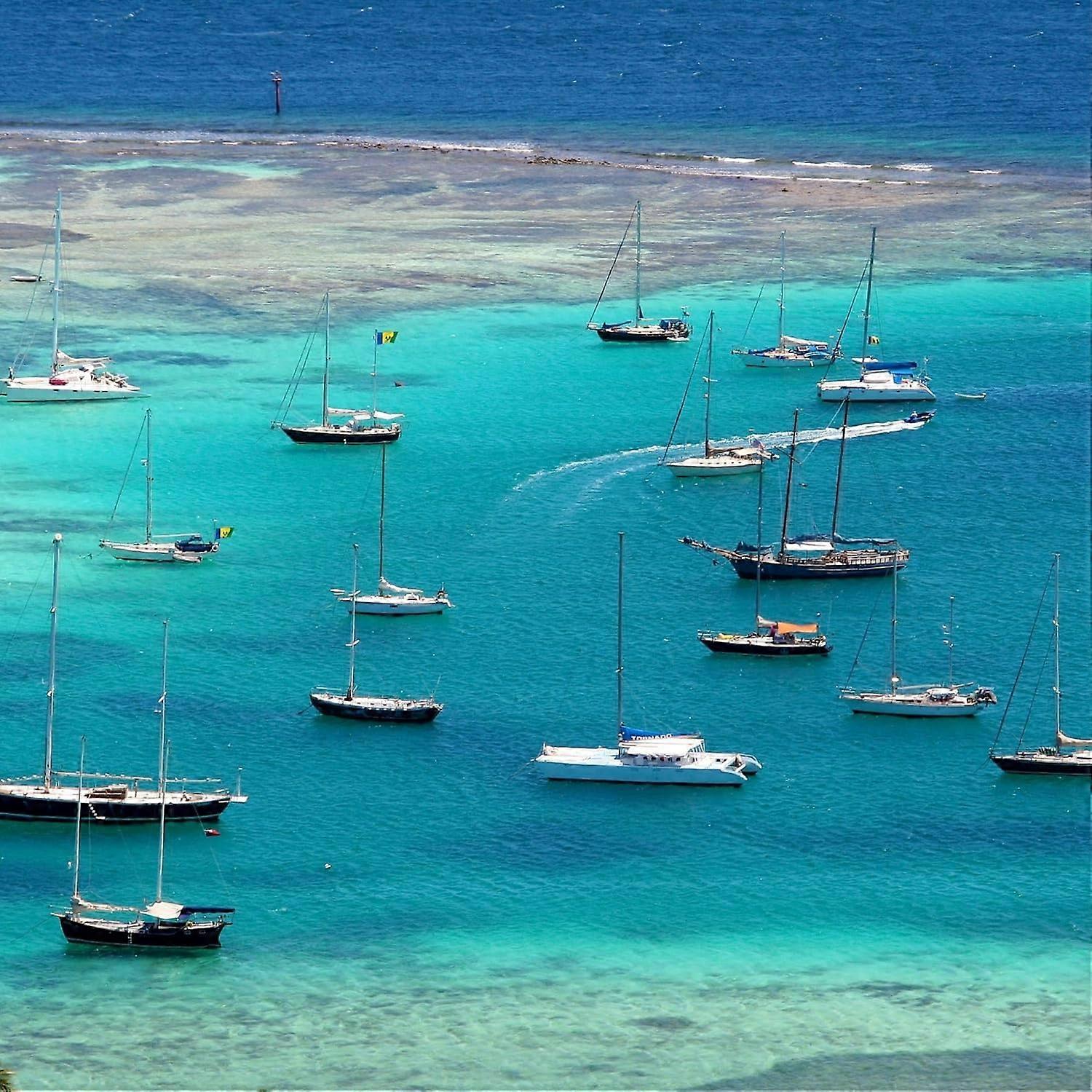 St Vincent and the Grenadines Flag,Eyelet In Every Corner, Caribbean ...