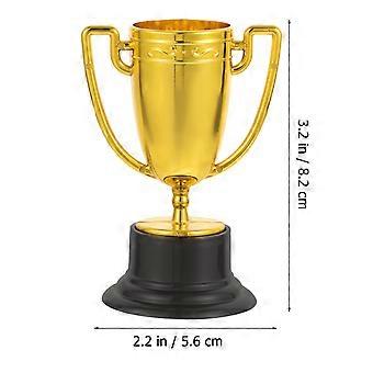 8Pcs Mini Awards Trophies Award Trophy Cups Gold Trophies Kids School ...