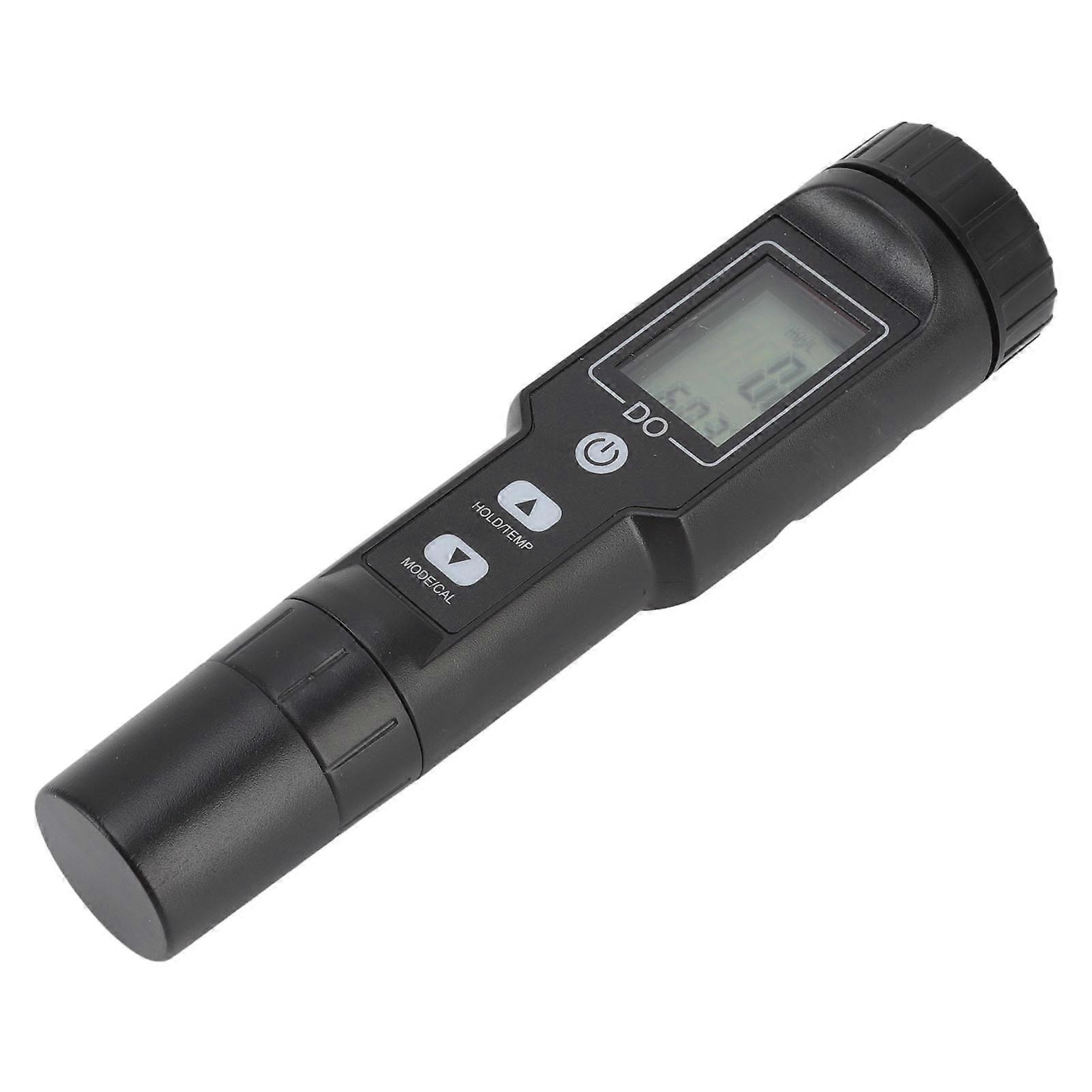 Dissolved Oxygen Meter Detachable Probe Digital Screen Display ...