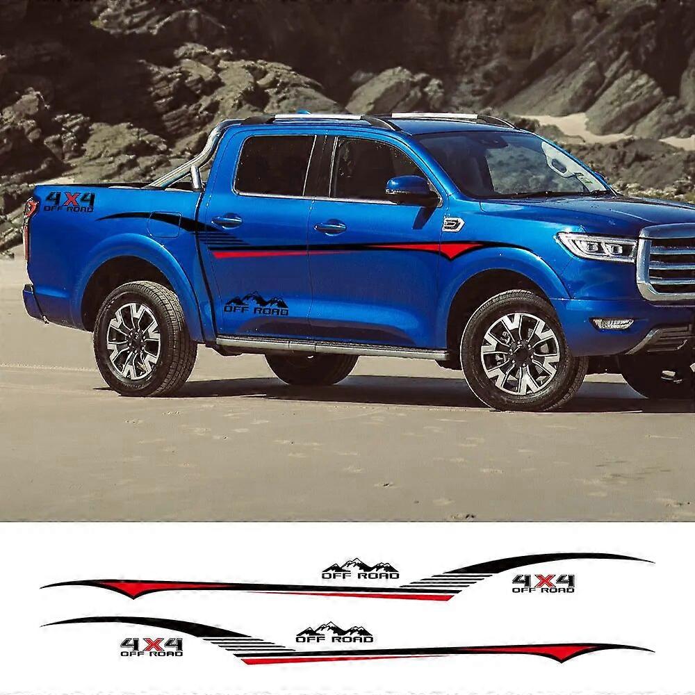 Pickup Door Side Sticker For GWM Cannon Toyota Hilux Ford F150 Dodge ...