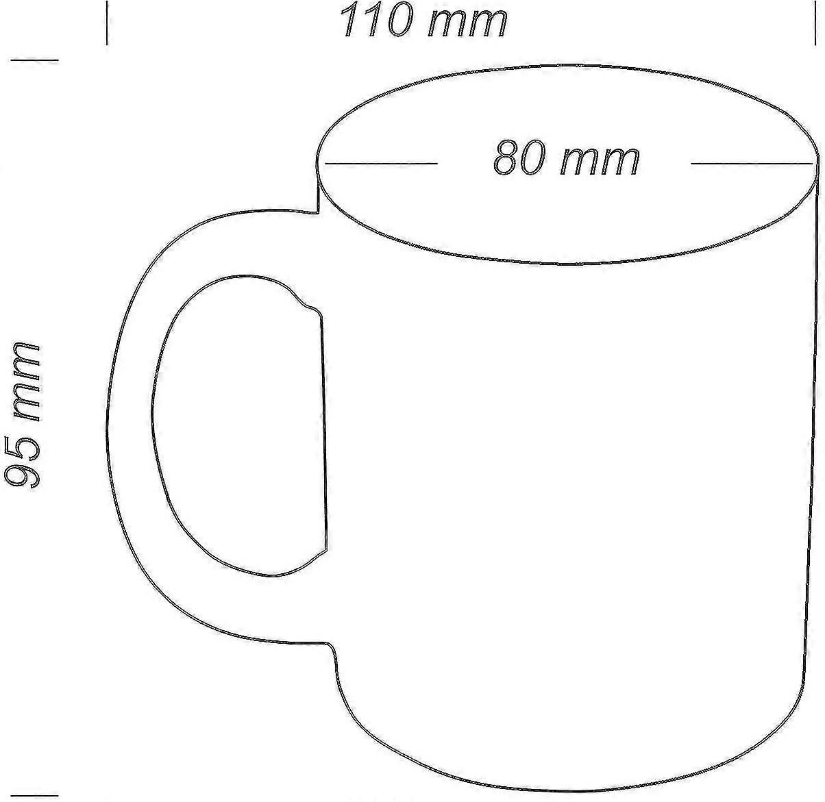 Coffee Mug Mug Tag Ceramic Mug Middle Finger Cup Tea Cup | Fruugo AU