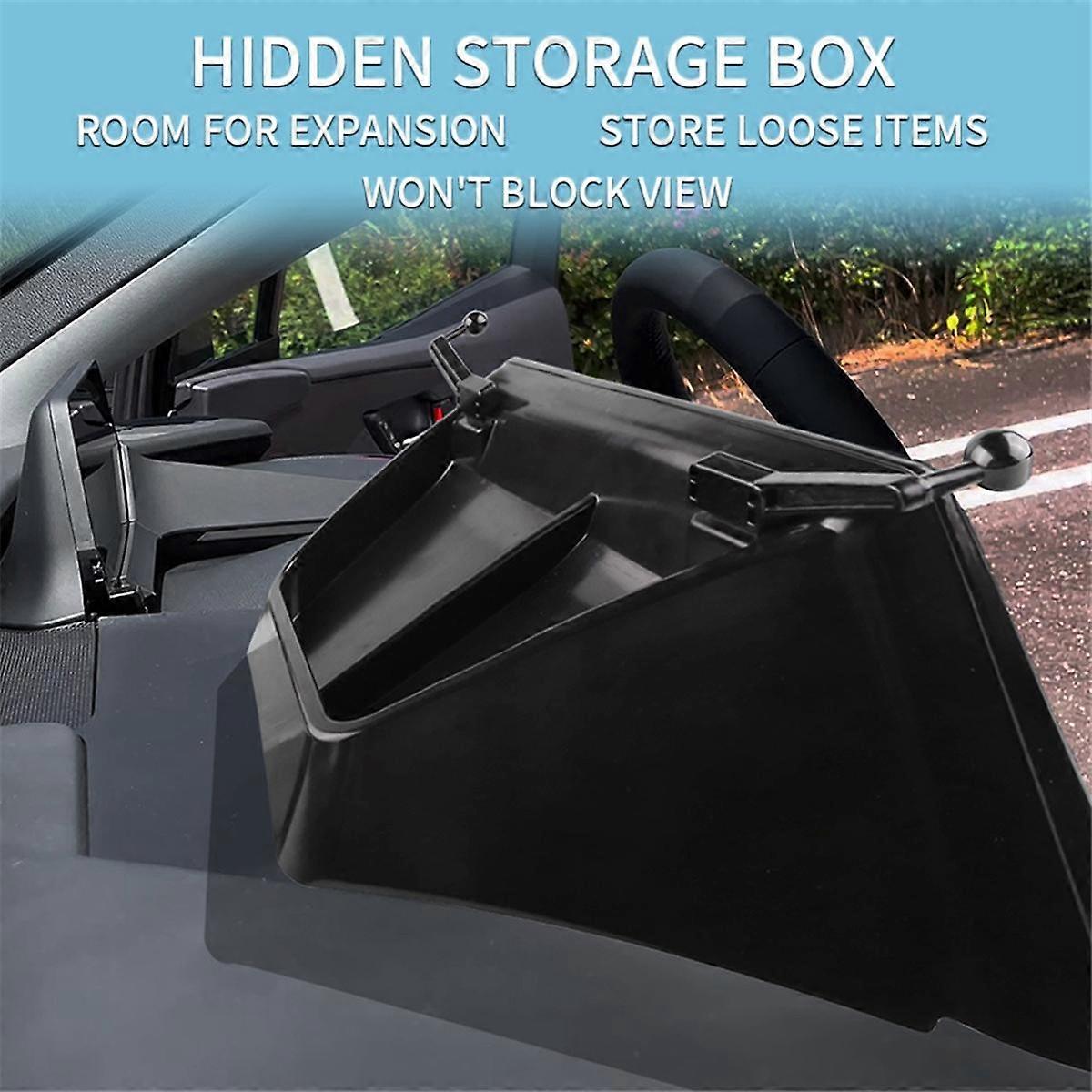 Car Front Dashboard 8 Inch Screen Rear Storage Box with Phone Holder ...