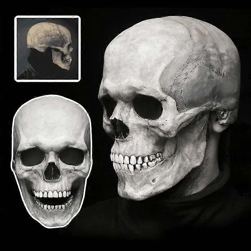 Full Head Skull Mask Halloween Mask Latex Mask Skull Mask Horror ...