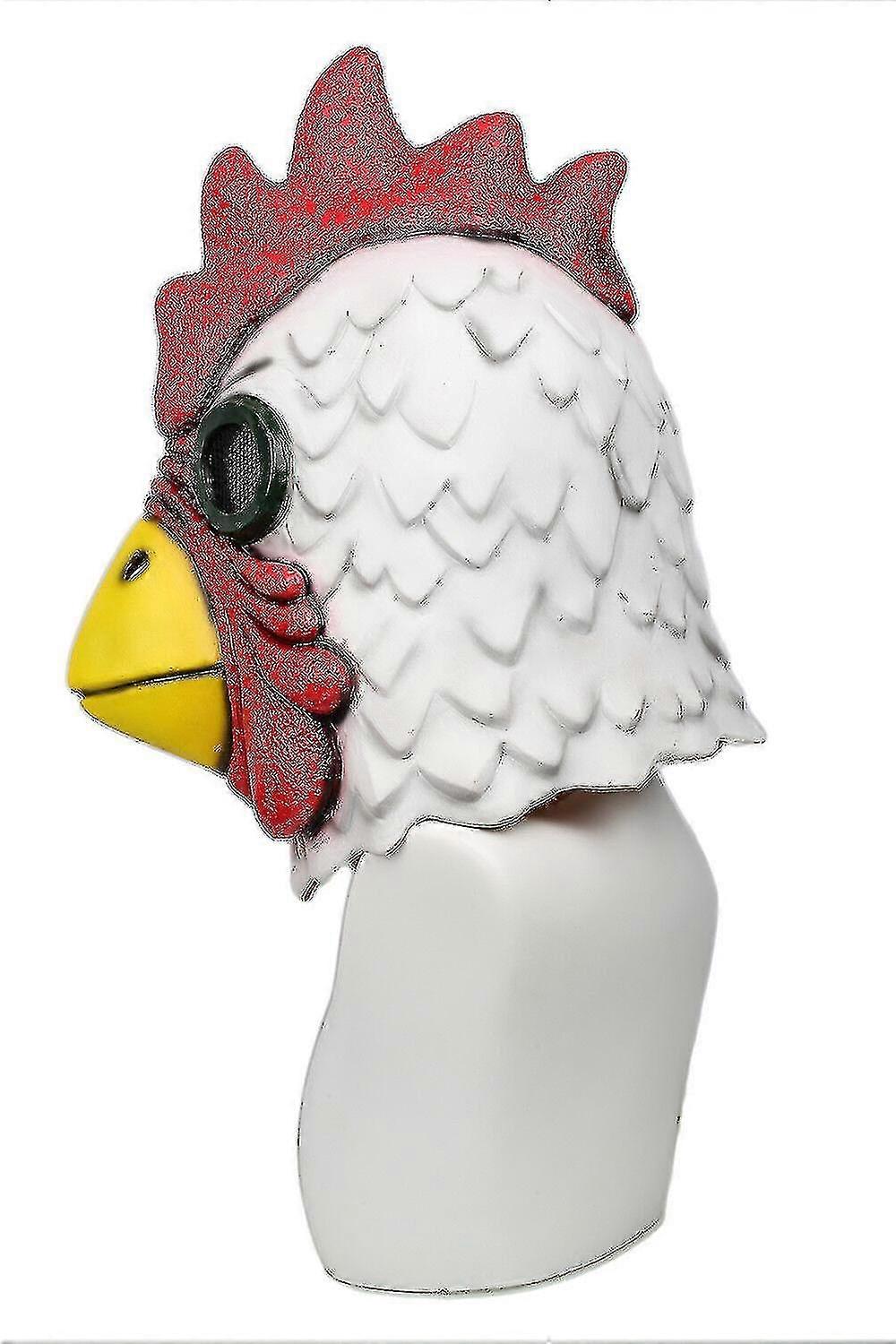 Richard Rooster Mask Hotline Miami Game Cosplay Prop Latex Halloween ...