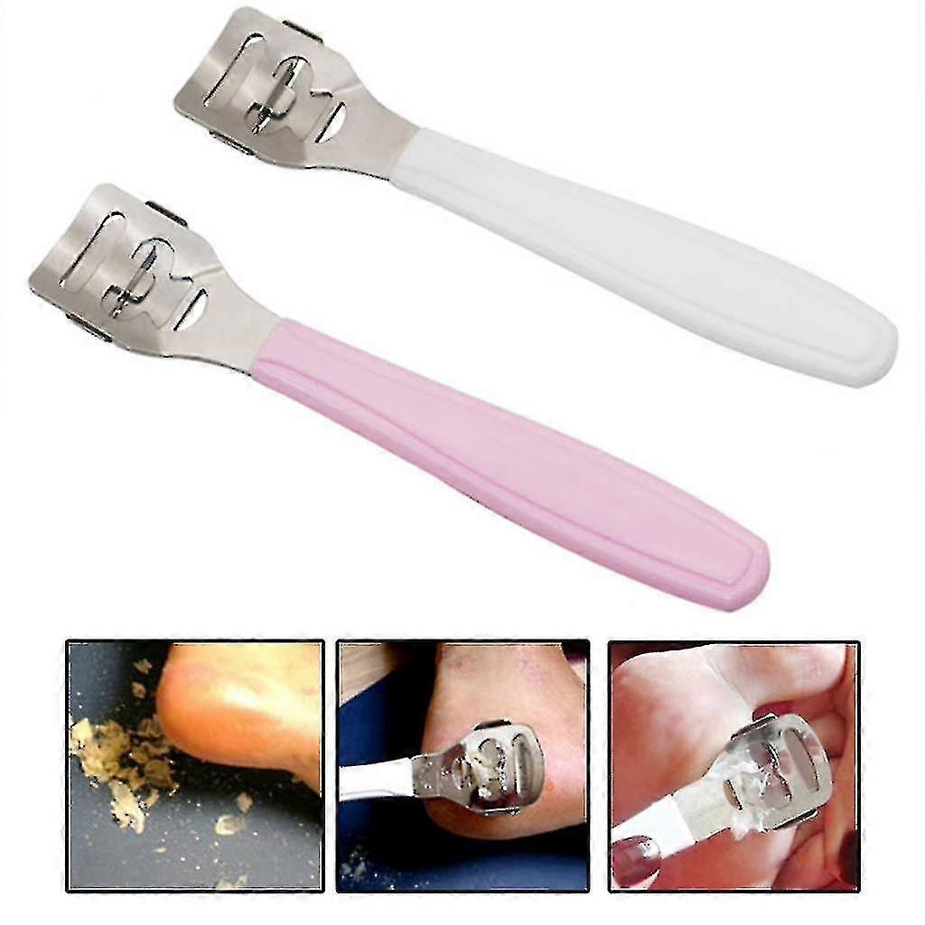 Professional Stainless Steel Callus Corn Hard Skin Remover Plastic ...