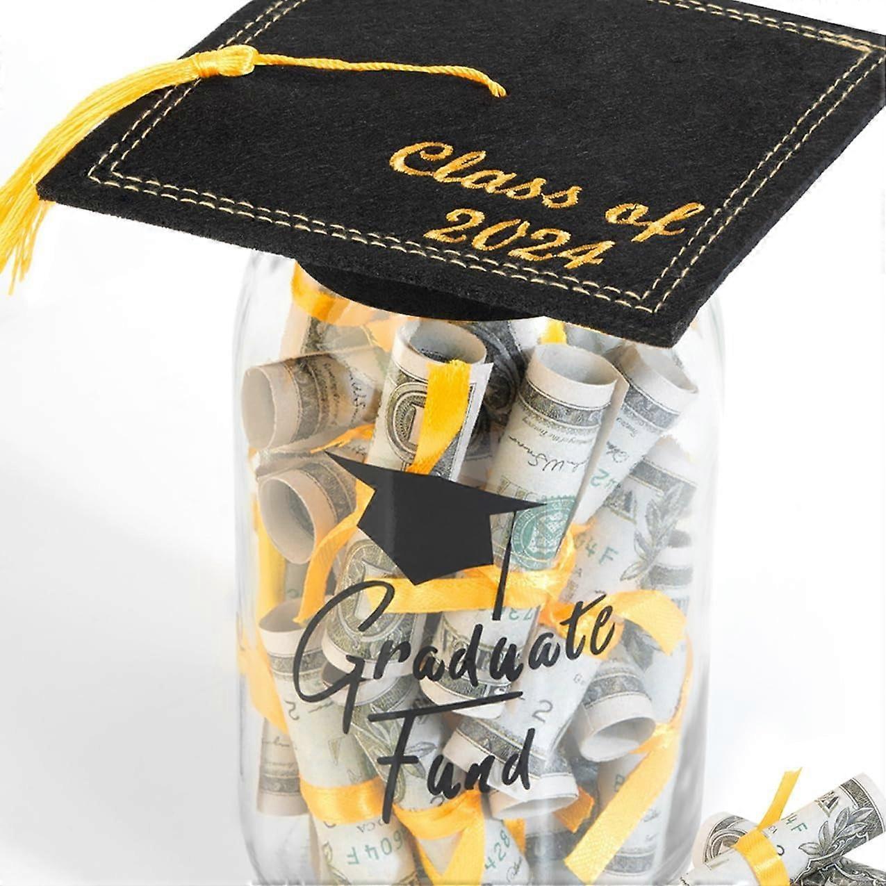 Graduation Gifts 2024 - DIY Graduation Mason Jar - Filled with Money ...