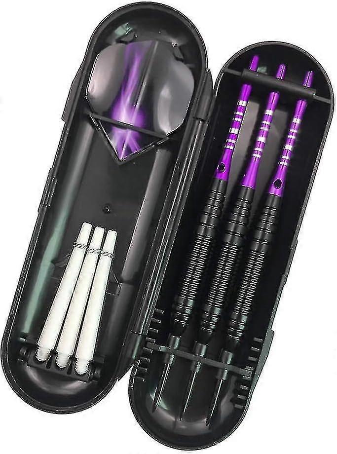 3 Pack Steel Darts Set With Aluminium Shafts And Flights Including Case ...