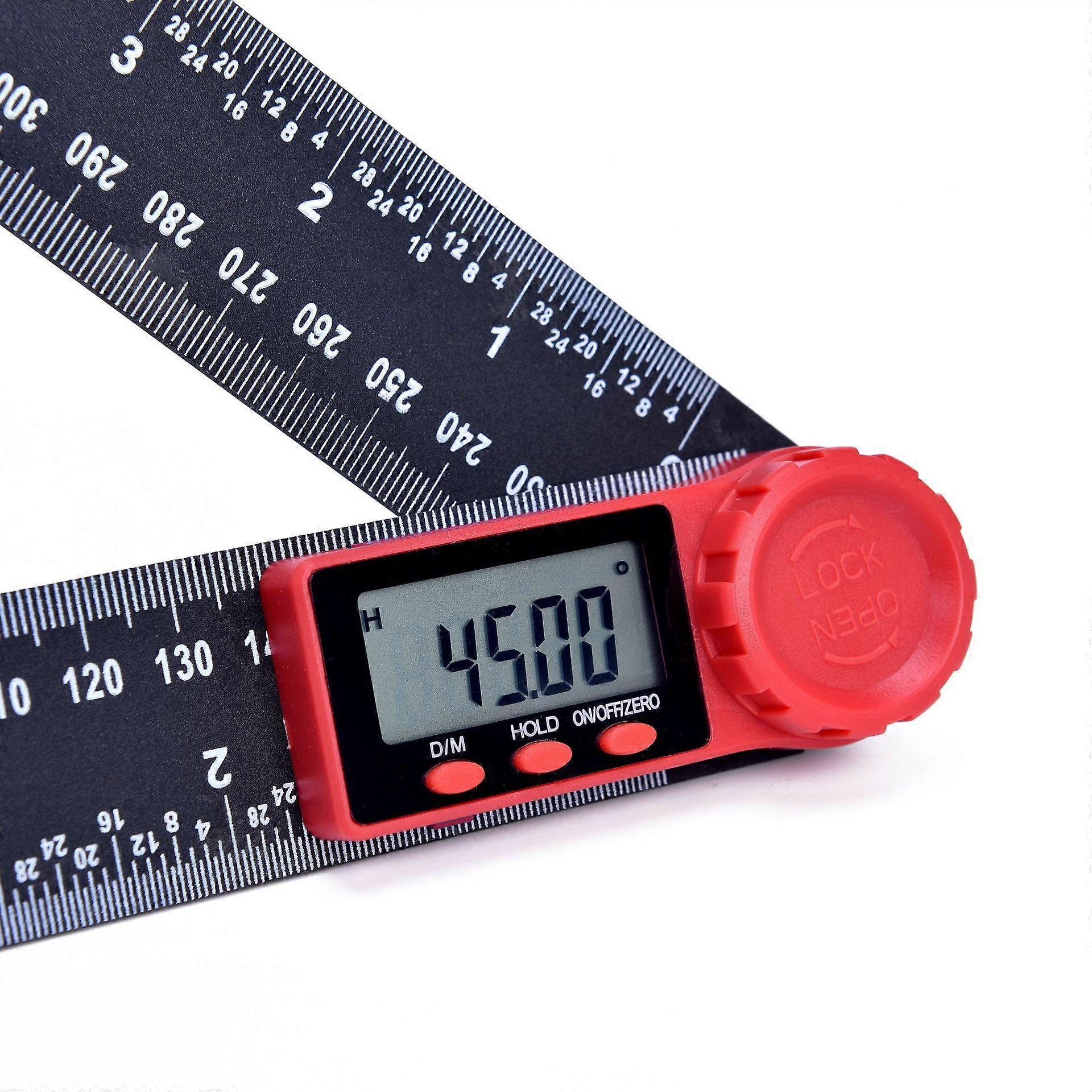 360 Degree Dual Scale Digital Angle Protractor, Betterlife 200mm Angle ...