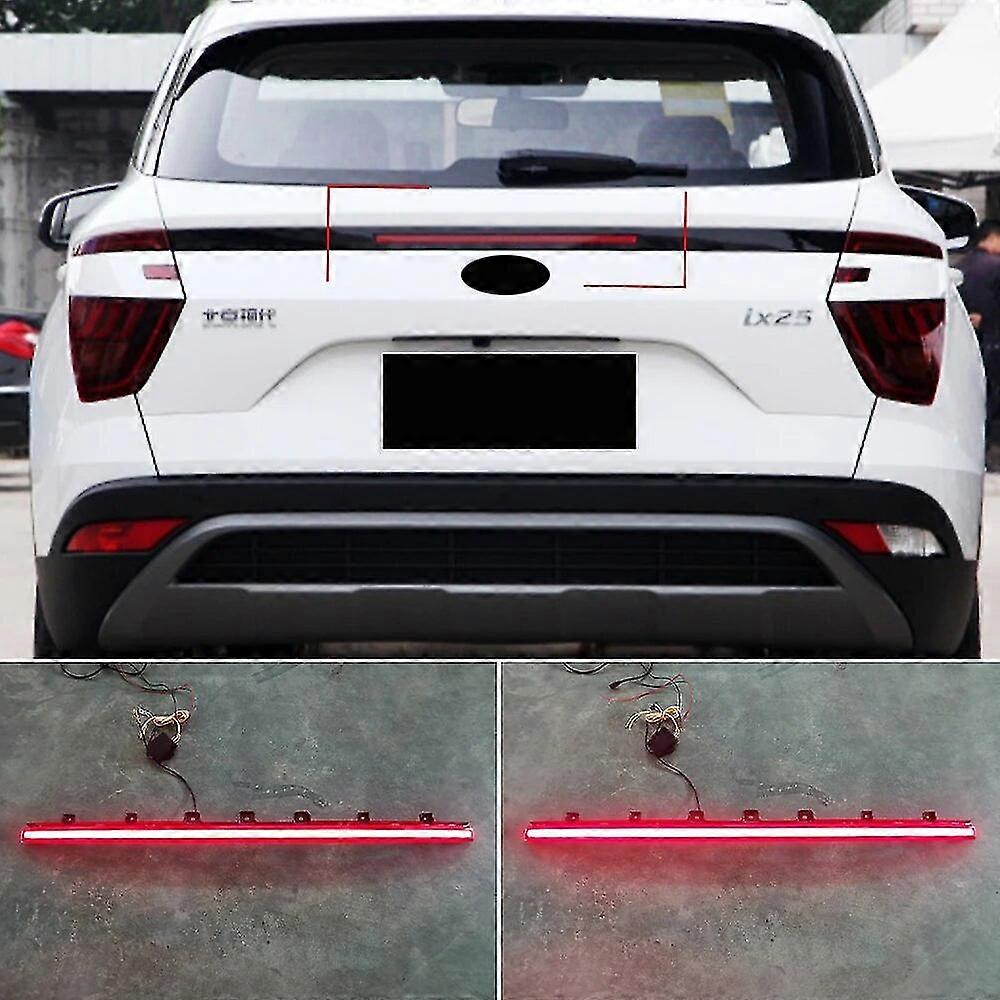 1pcs For Hyundai Creta Ix25 2020 2021 Rear Bumper Trunk Tail Light Led Taillight Reflector Brake ...