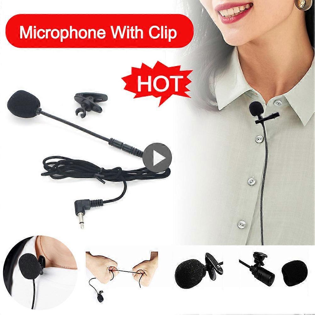 Portable Mini Stereo HiFi Sound Quality Microphone 3.5mm Microphone ...